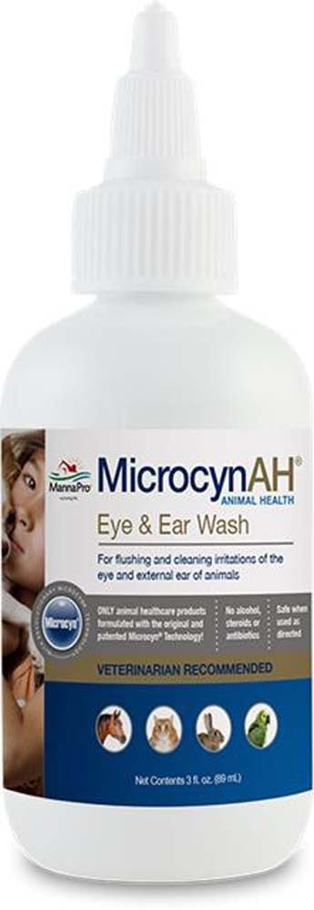 MicrocynAH Ear & Eye Wash 1ea/3 fl oz – Fur Babies Plus