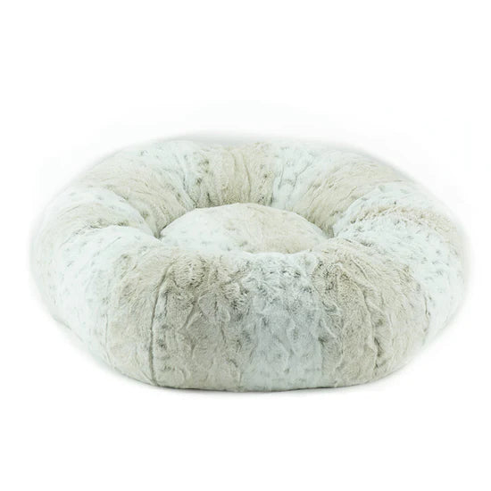 Soft Snow Leopard Bed – Fur Babies Plus