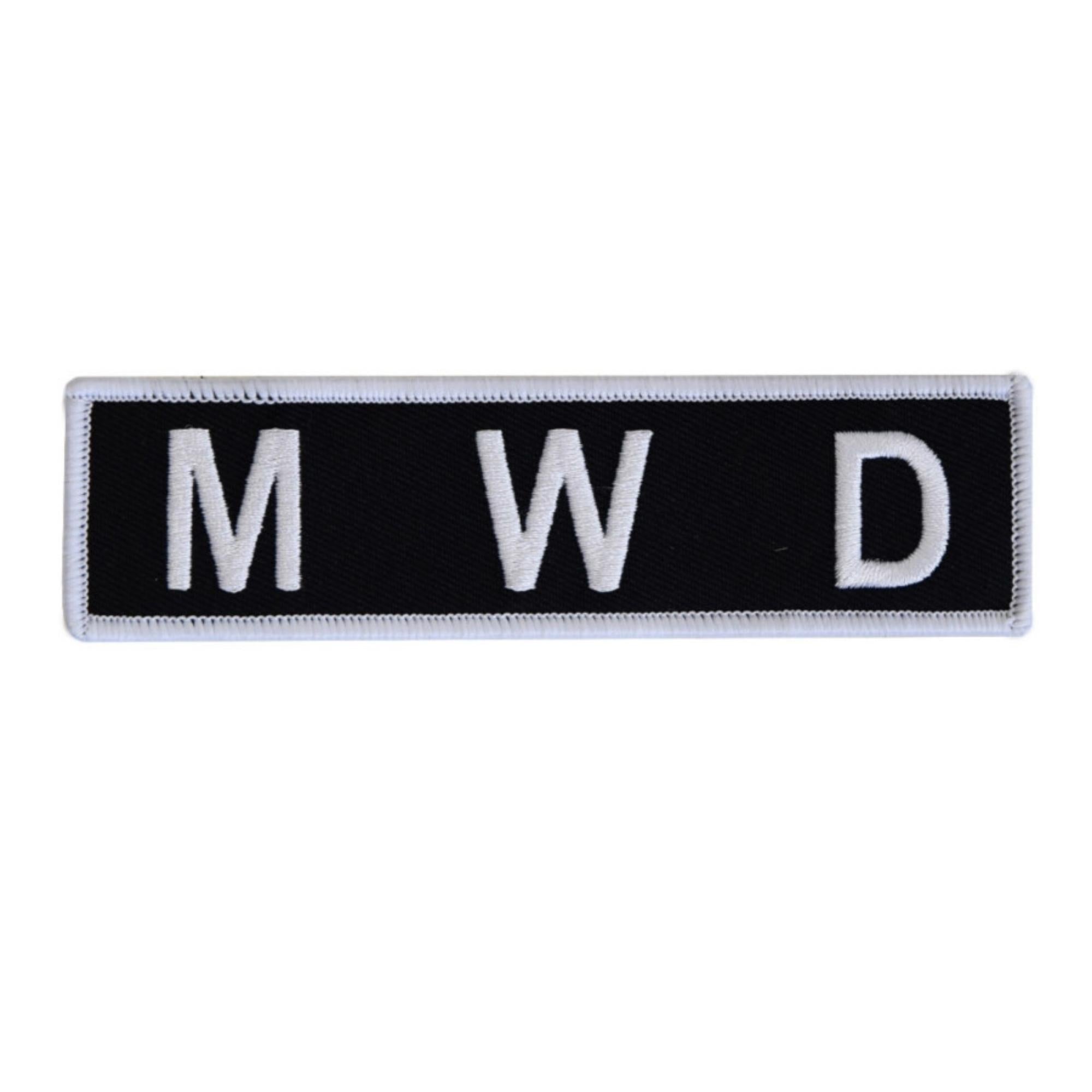 Boss Dog Tactical Harness Patch MWD, 6ea/Large – Fur Babies Plus